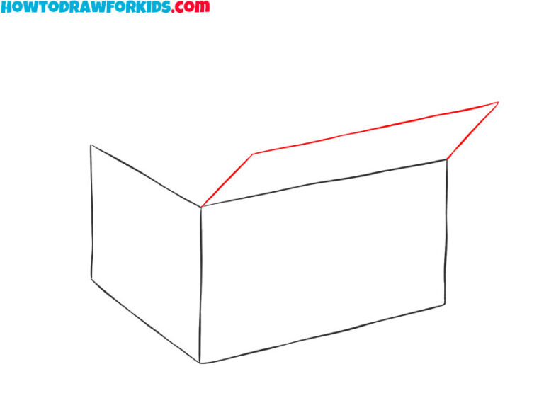 How to Draw a Box - Easy Drawing Tutorial For Kids