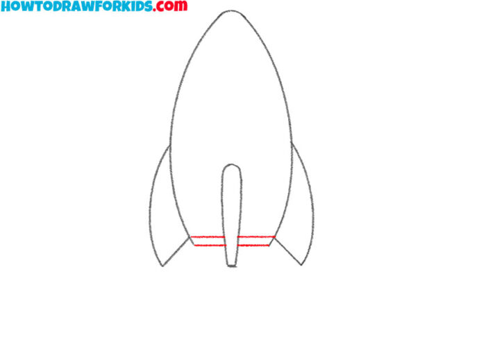 How to Draw a Rocket Ship - Easy Drawing Tutorial For Kids