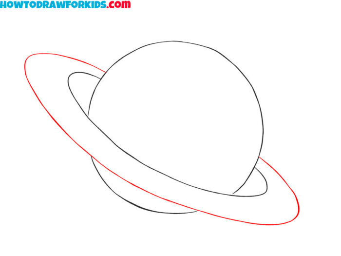 How to Draw a Planet - Easy Drawing Tutorial For Kids