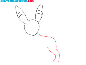 How to Draw Umbreon - Easy Drawing Tutorial For Kids