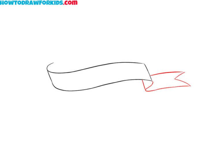 How to Draw a Ribbon - Easy Drawing Tutorial For Kids