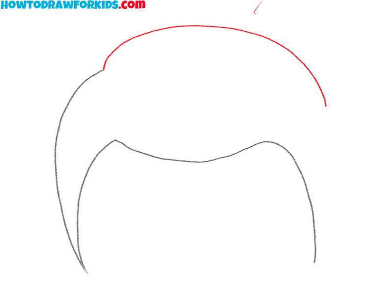 How to Draw Short Hair - Easy Drawing Tutorial For Kids