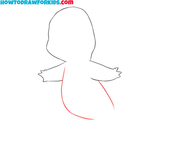How to Draw Charmander - Easy Drawing Tutorial For Kids