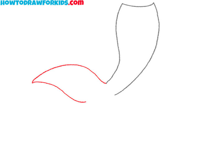 How to Draw a Mermaid Tail - Easy Drawing Tutorial For Kids