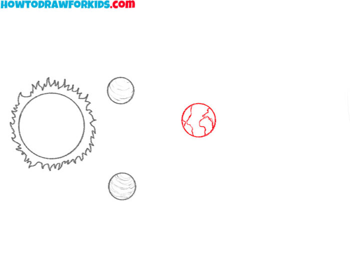 How to Draw the Solar System - Easy Drawing Tutorial For Kids