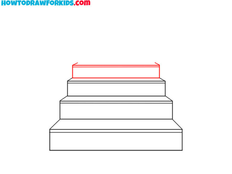 How to Draw Stairs - Easy Drawing Tutorial For Kids