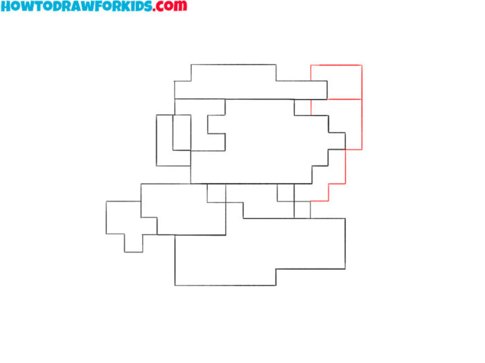 How to Draw 8-BIT Character - Easy Drawing Tutorial For Kids