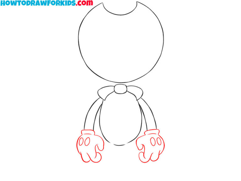 How to Draw Bendy - Easy Drawing Tutorial For Kids