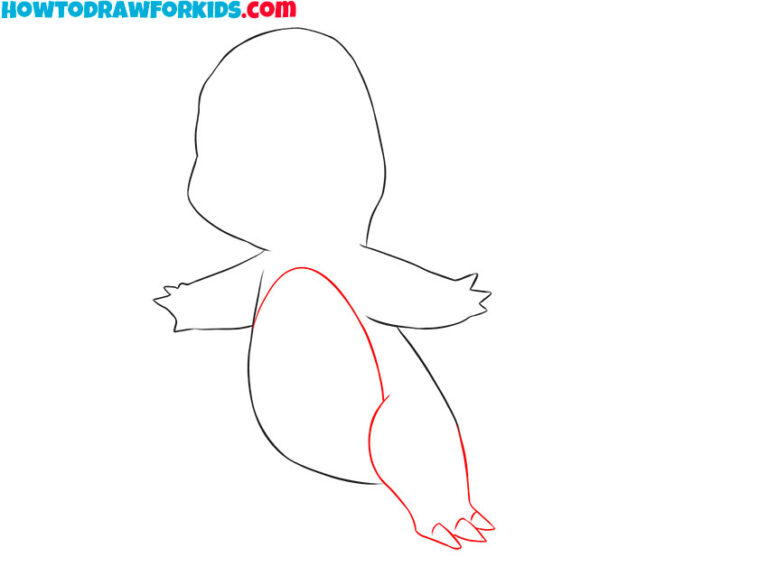 How to Draw Charmander - Easy Drawing Tutorial For Kids