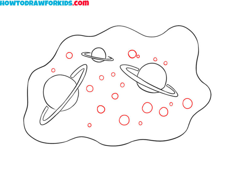 How to Draw a Galaxy - Easy Drawing Tutorial For Kids
