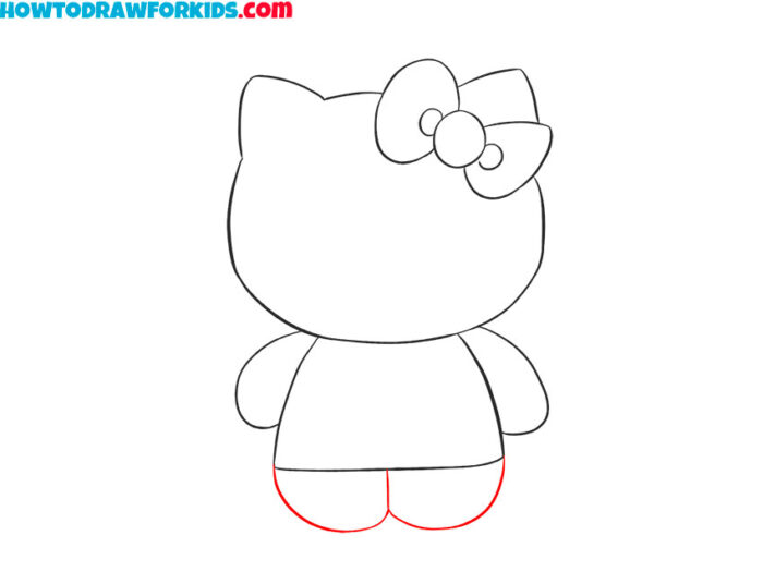 How to Draw Hello Kitty - Easy Drawing Tutorial For Kids