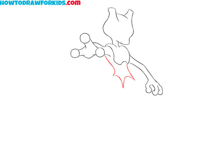 How to Draw Mewtwo - Easy Drawing Tutorial For Kids