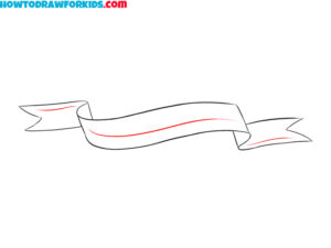 How to Draw a Ribbon - Easy Drawing Tutorial For Kids