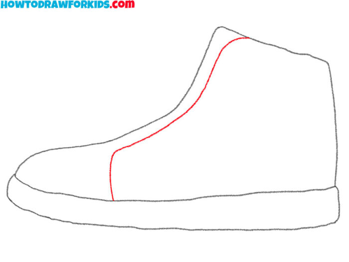 How to Draw a Sneaker - Easy Drawing Tutorial For Kids