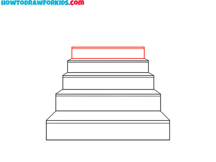 How to Draw Stairs - Easy Drawing Tutorial For Kids