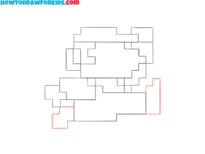 How to Draw 8-BIT Character - Easy Drawing Tutorial For Kids