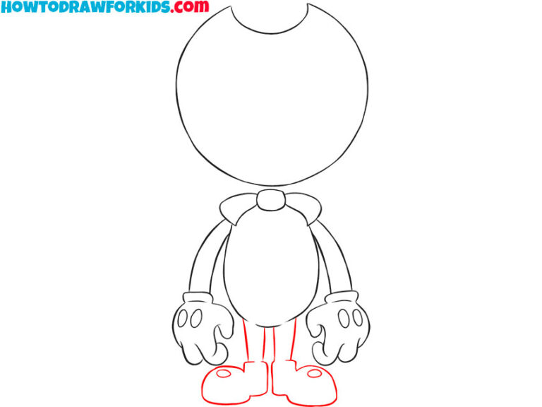 How to Draw Bendy - Easy Drawing Tutorial For Kids