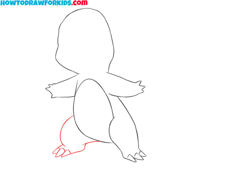 How to Draw Charmander - Easy Drawing Tutorial For Kids