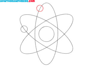 How to Draw an Atom - Easy Drawing Tutorial For Kids
