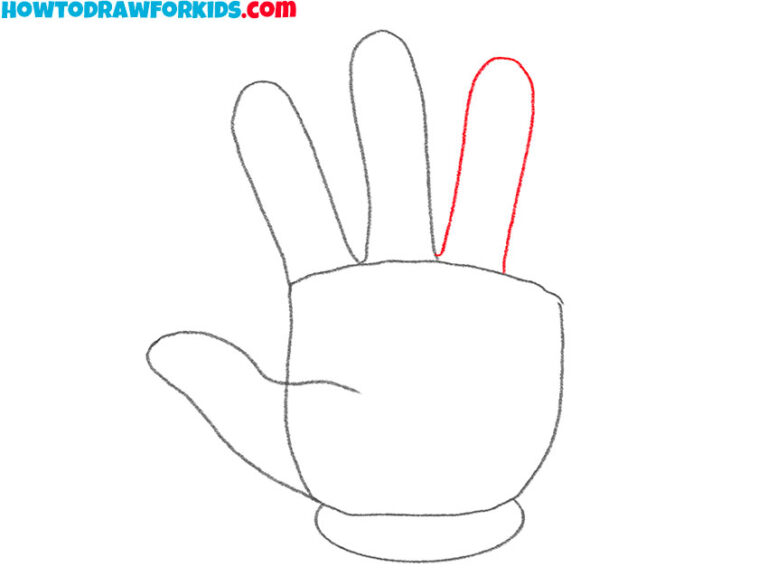 How to Draw Cartoon Hands - Easy Drawing Tutorial For Kids