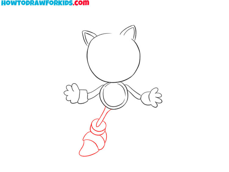 How to Draw Super Sonic - Easy Drawing Tutorial For Kids