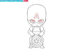 How to Draw Captain America - Easy Drawing Tutorial For Kids