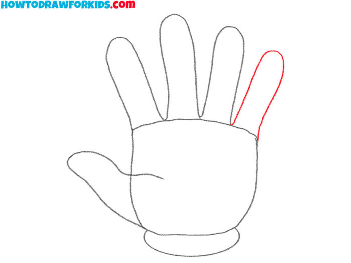How to Draw Cartoon Hands - Easy Drawing Tutorial For Kids