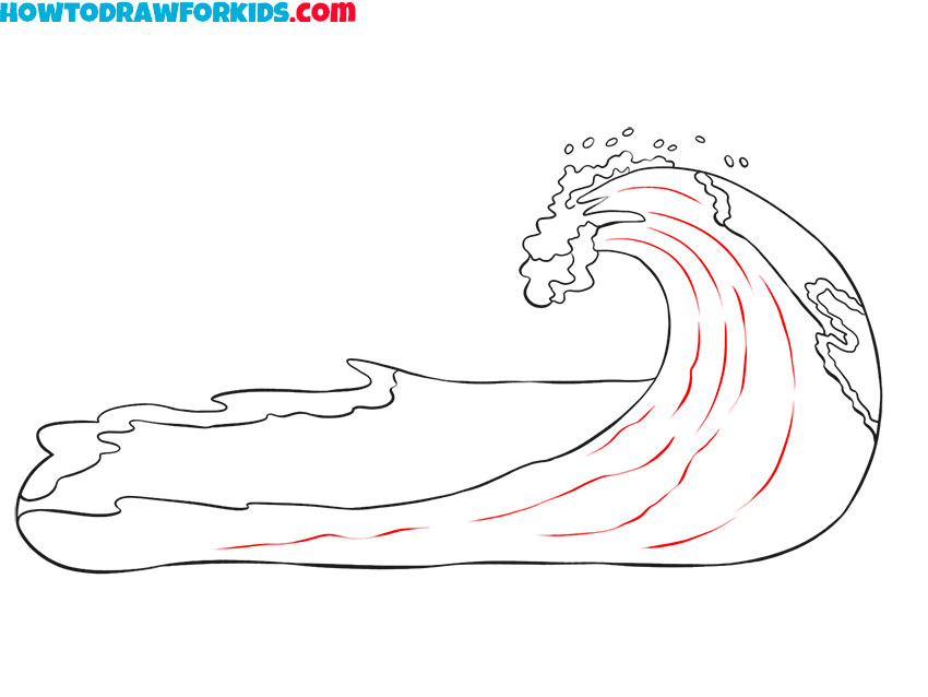 How To Draw An Ocean Easy Drawing Tutorial For Kids How To Draw An Ocean Easy Drawing Tutorial For Kids