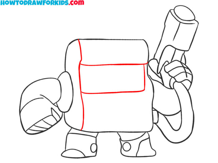 How to Draw 8-BIT from Brawl Stars - Drawing Tutorial For Kids