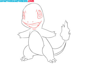 How to Draw Charmander - Easy Drawing Tutorial For Kids
