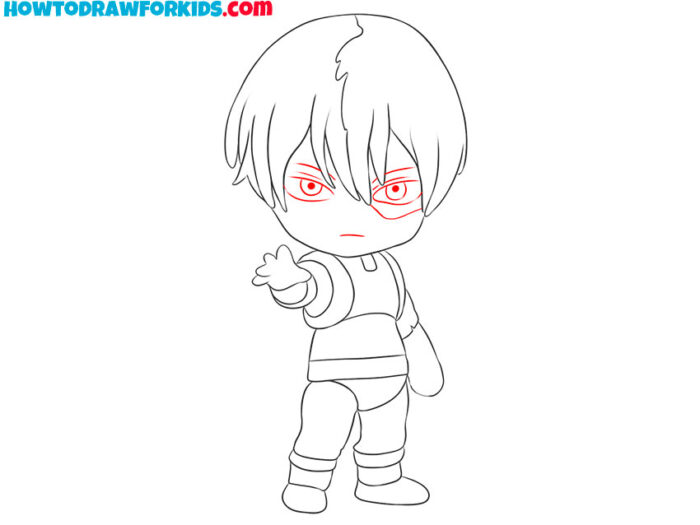 How to Draw Todoroki - Easy Drawing Tutorial For Kids