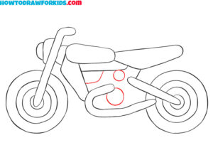 How to Draw a Motorcycle - Easy Drawing Tutorial For Kids