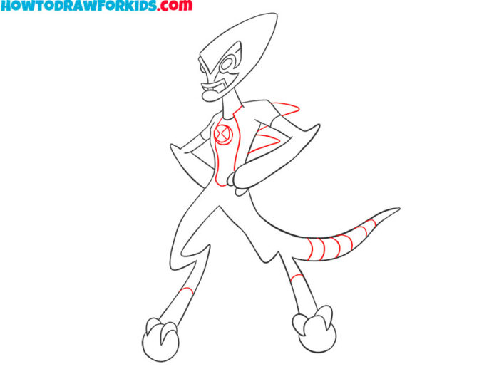 How to Draw XLR8 - Easy Drawing Tutorial For Kids