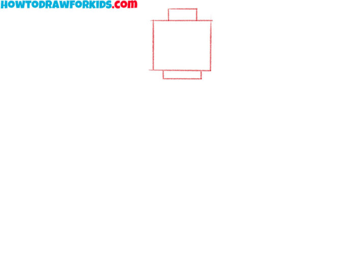 How to Draw Lego - Easy Drawing Tutorial For Kids