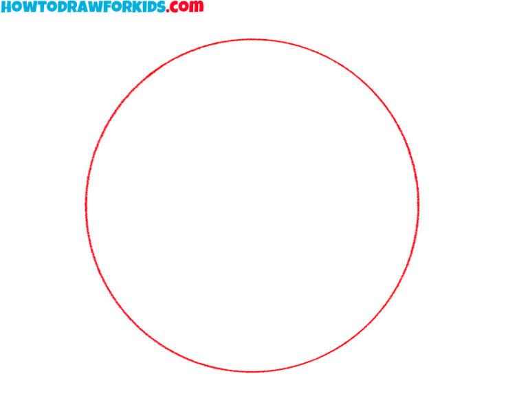 How to Draw Saturn - Easy Drawing Tutorial For Kids