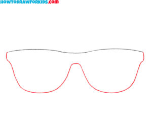 How to Draw Sunglasses - Easy Drawing Tutorial For Kids