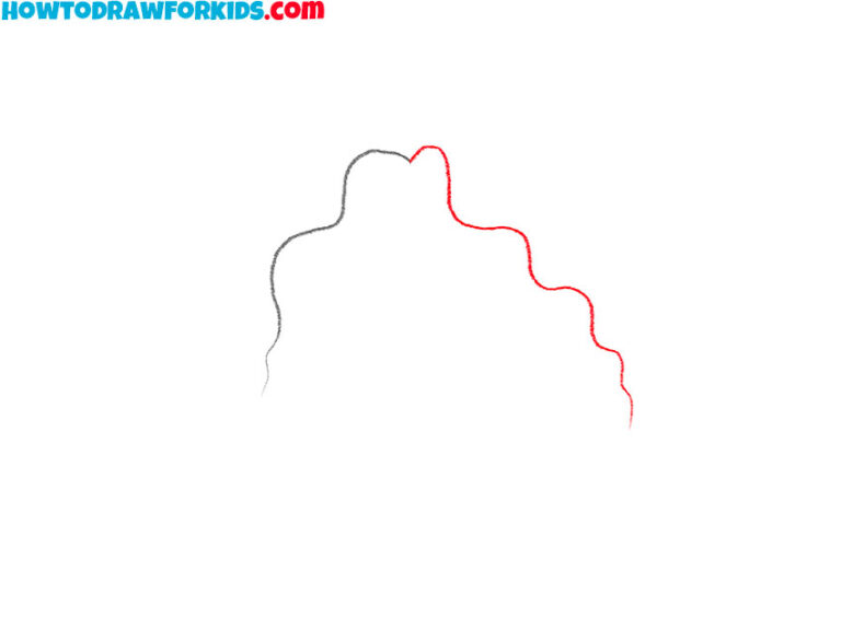 How to Draw Wavy Hair - Easy Drawing Tutorial For Kids