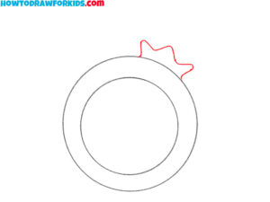 How to Draw a Ring - Easy Drawing Tutorial For Kids