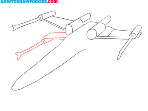 How to Draw X-Wing - Easy Drawing Tutorial For Kids