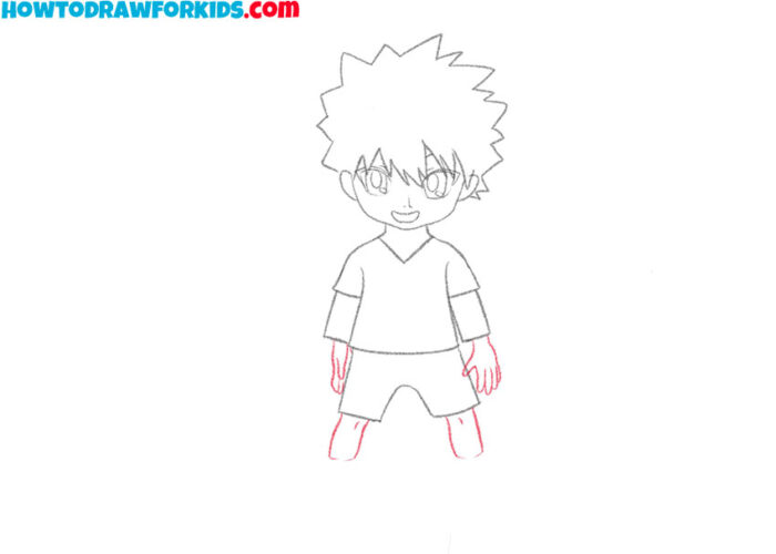 How to Draw Killua - Easy Drawing Tutorial For Kids