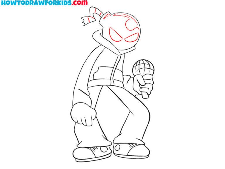 How to Draw Whitty - Easy Drawing Tutorial For Kids