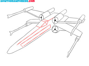 How to Draw X-Wing - Easy Drawing Tutorial For Kids
