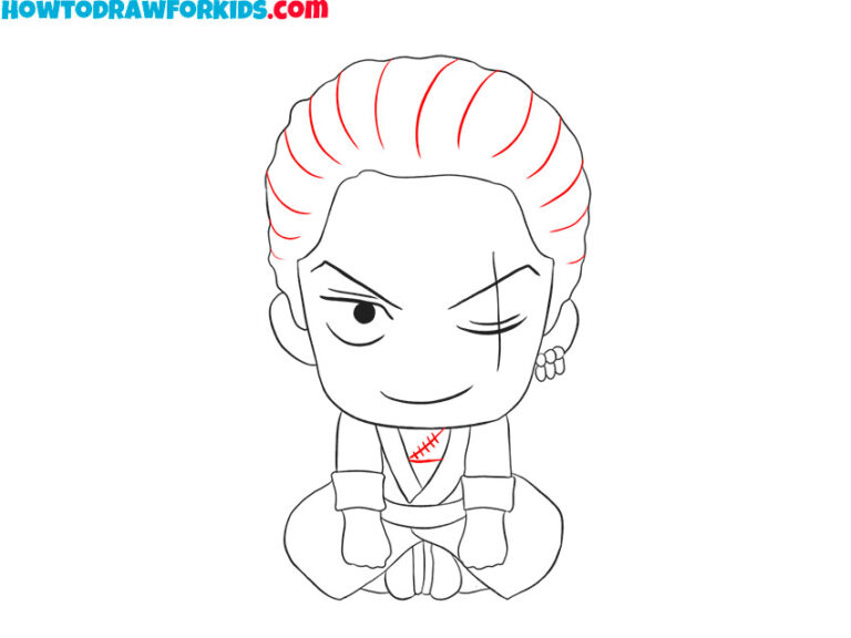 How to Draw Zoro - Easy Drawing Tutorial For Kids
