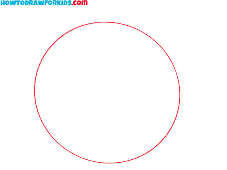 How to Draw a Peach - Easy Drawing Tutorial For Kids