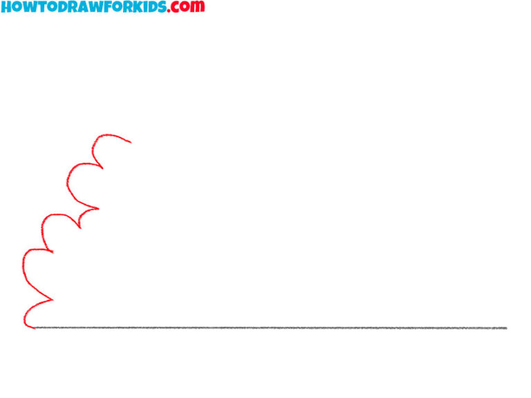 How to Draw a Bush - Easy Drawing Tutorial For Kids