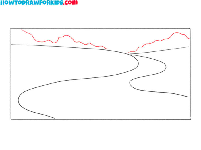 How to Draw a River - Easy Drawing Tutorial For Kids