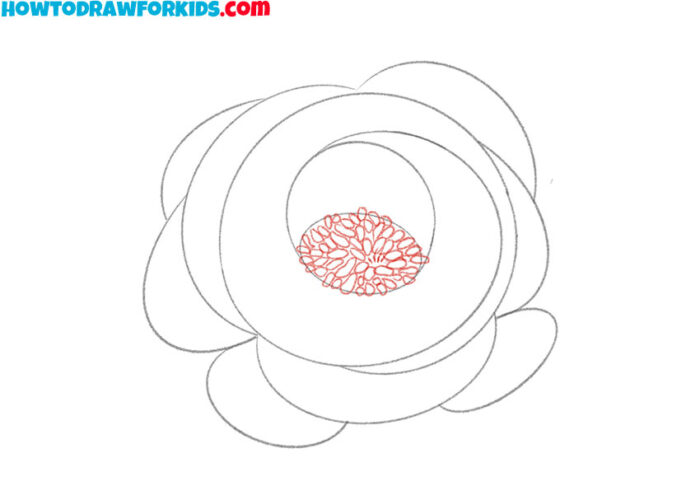 How to Draw a Peony - Easy Drawing Tutorial For Kids
