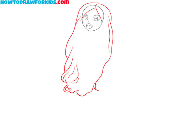 How to Draw Bratz Doll - Easy Drawing Tutorial For Kids