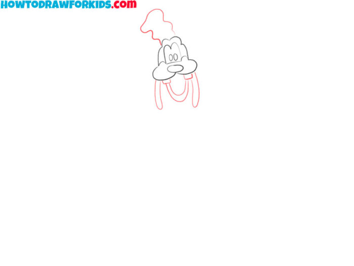 How to Draw Goofy - Easy Drawing Tutorial For Kids