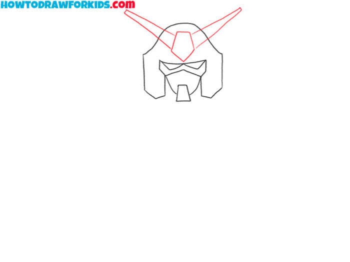 How to Draw Gundam - Easy Drawing Tutorial For Kids